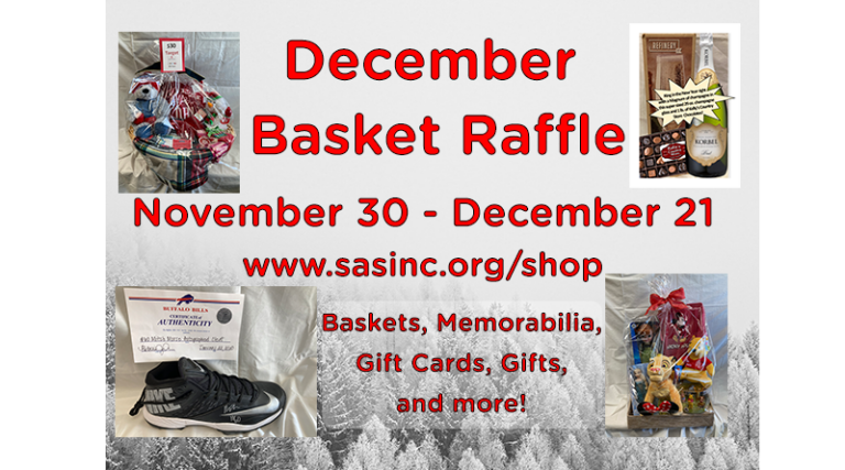 December Basket Raffle Winners | SASi