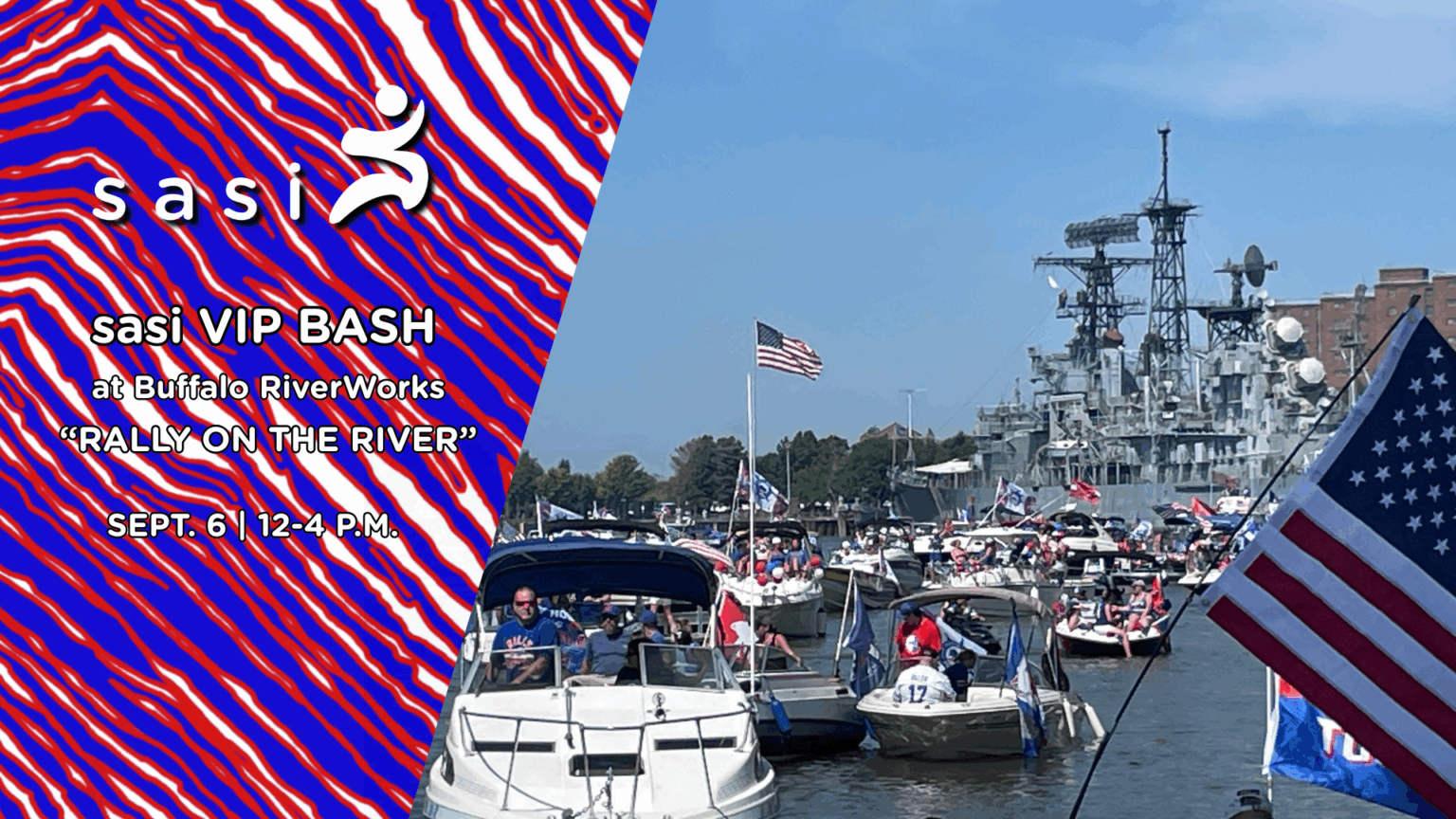 Join us for the 'Rally on the River' sasi VIP BASH at BuffaloRiverworks ...